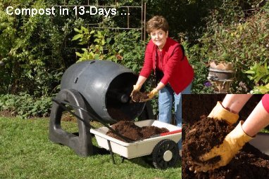 URBAN COMPOSTER TUMBLER - Lawn & Garden at cooperseeds.com