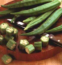 Dwarf Long Green Pod Okra at cooperseeds.com